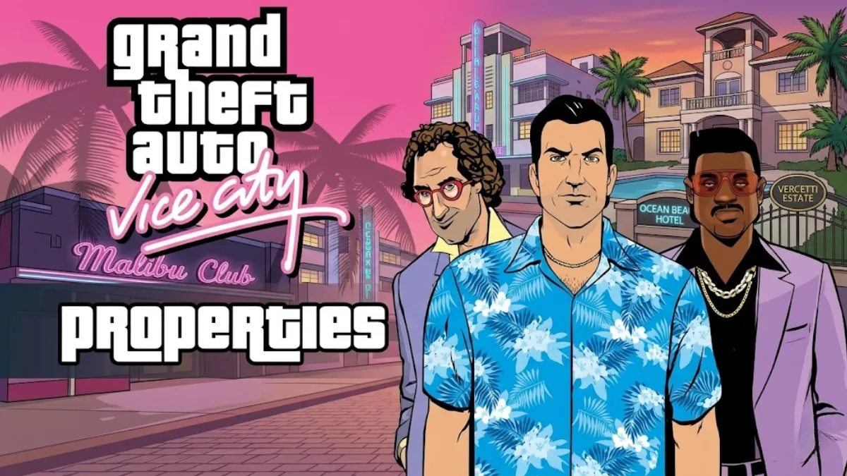 GTA Vice City Property Guide: All Safehouses, Assets & Locations ...